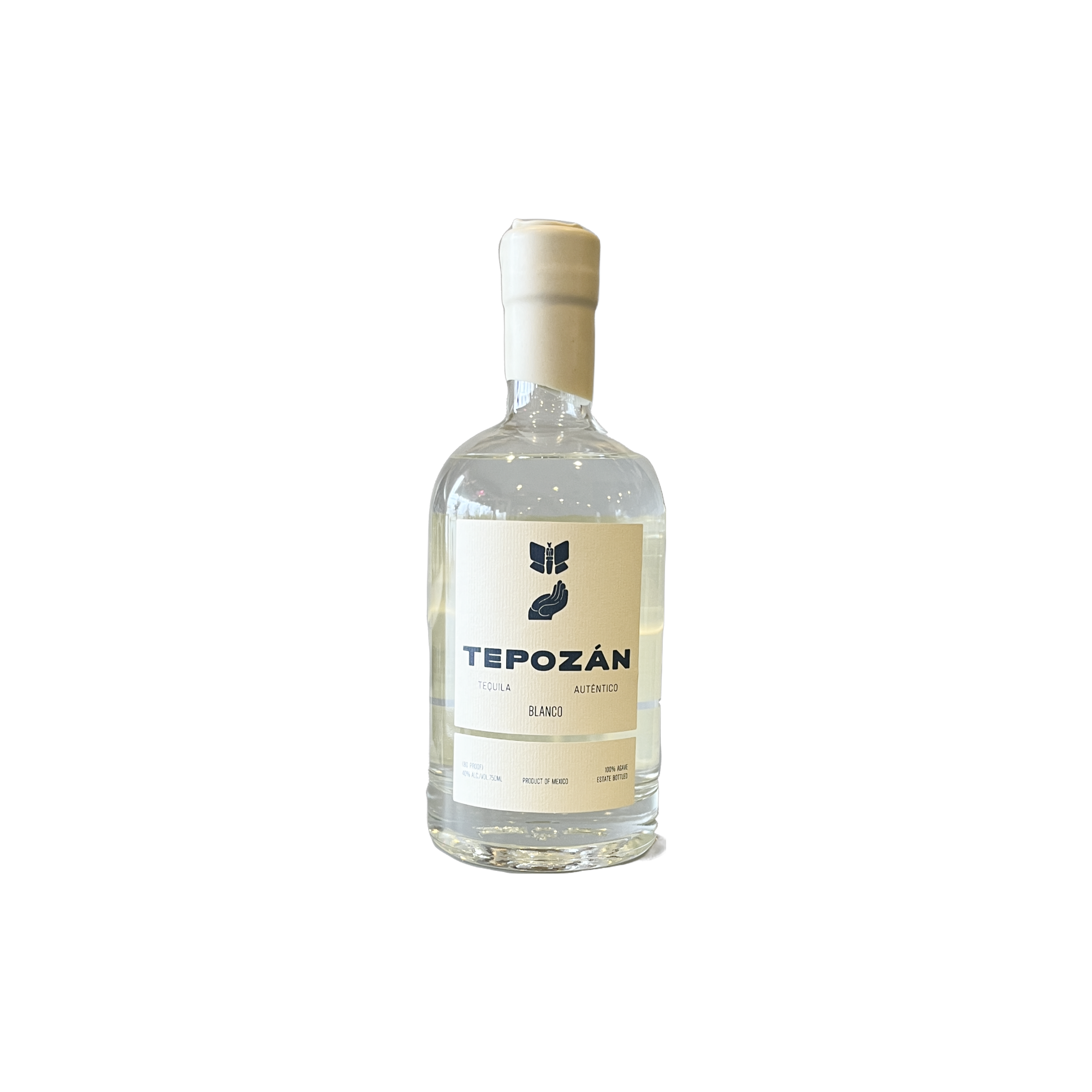 Tequila Tepozan Anejo Tequila Autentico 100% Agave | Bluebird Wine ...