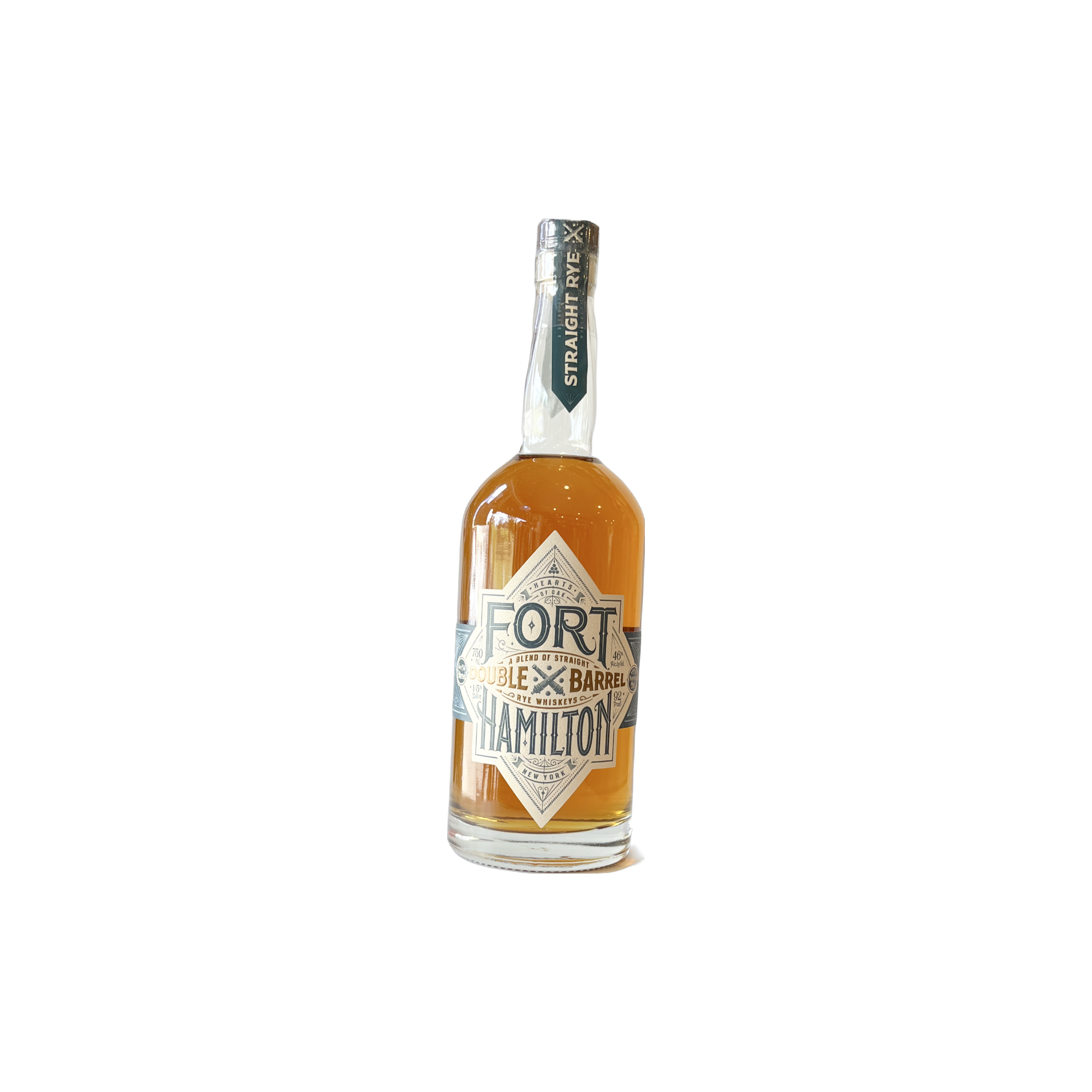 Fort Hamilton Double Barrel Rye Whiskey 750 ml | Bluebird Wine ...